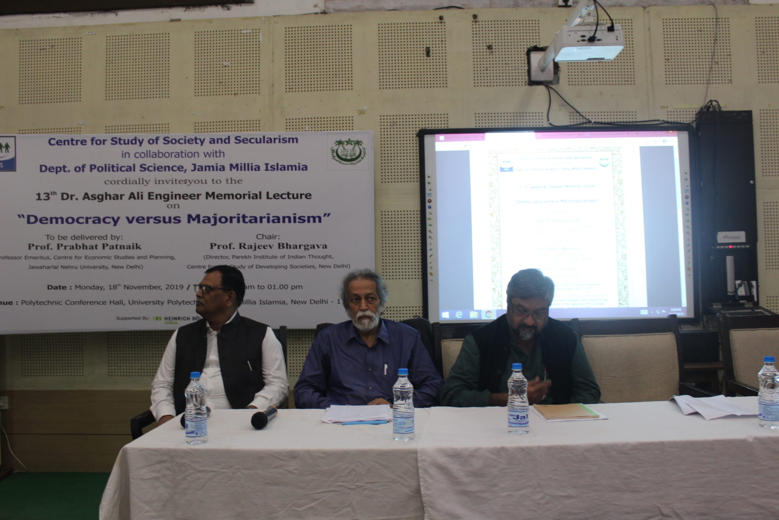 13th Dr. Asghar Ali Engineer Memorial Lecture - Centre for Study of ...
